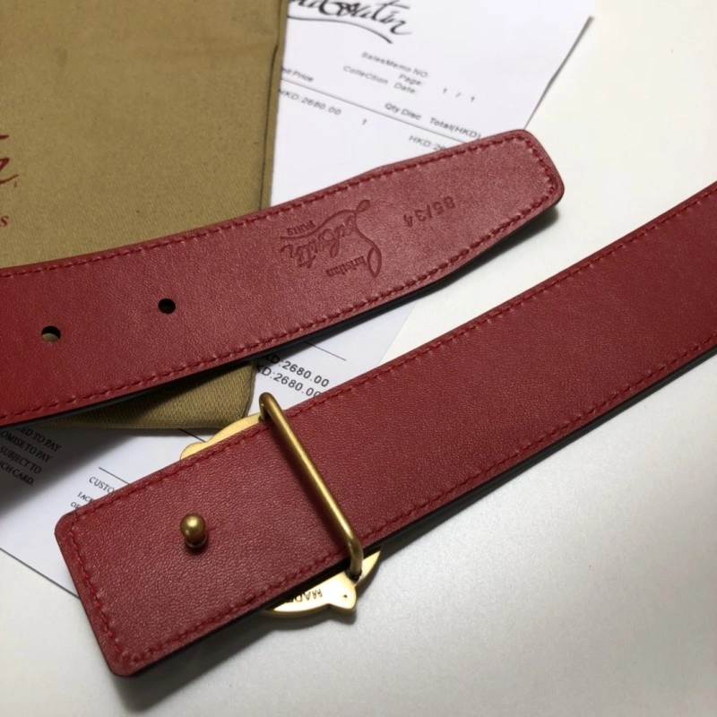 Genuine Christian Louboutin Belts
