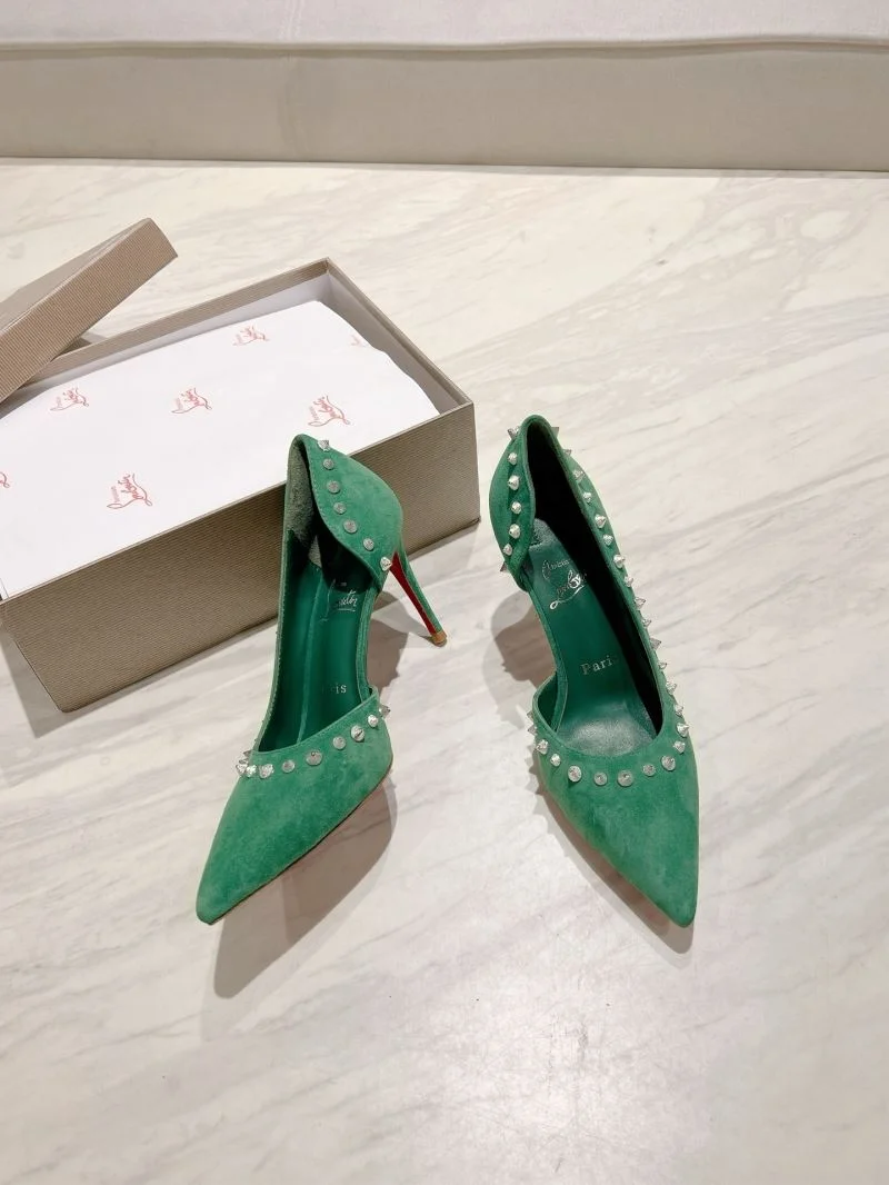 Brand-authenticated Christian Louboutin Heeled Shoes