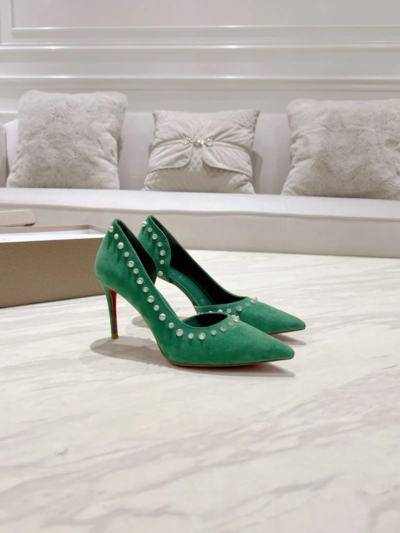 Brand-authenticated Christian Louboutin Heeled Shoes