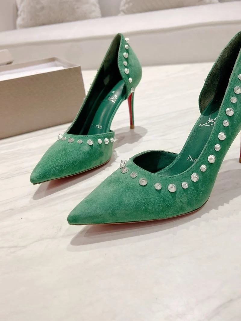 Brand-authenticated Christian Louboutin Heeled Shoes