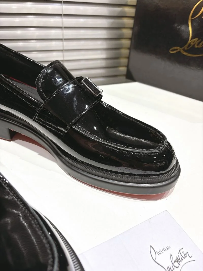 Brand-authenticated Christian Louboutin Low Shoes