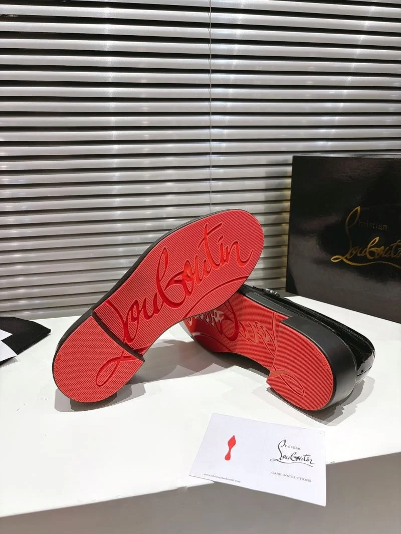 Brand-authenticated Christian Louboutin Low Shoes