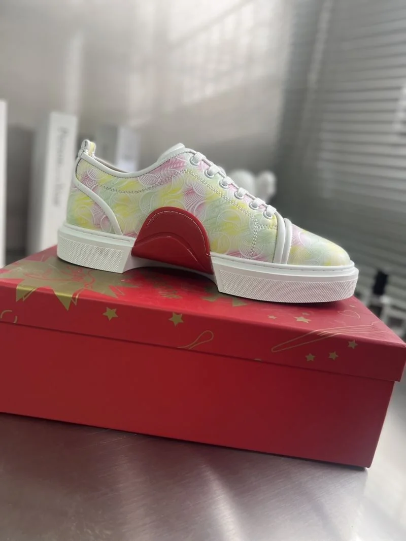 Brand-authenticated Christian Louboutin Low Shoes