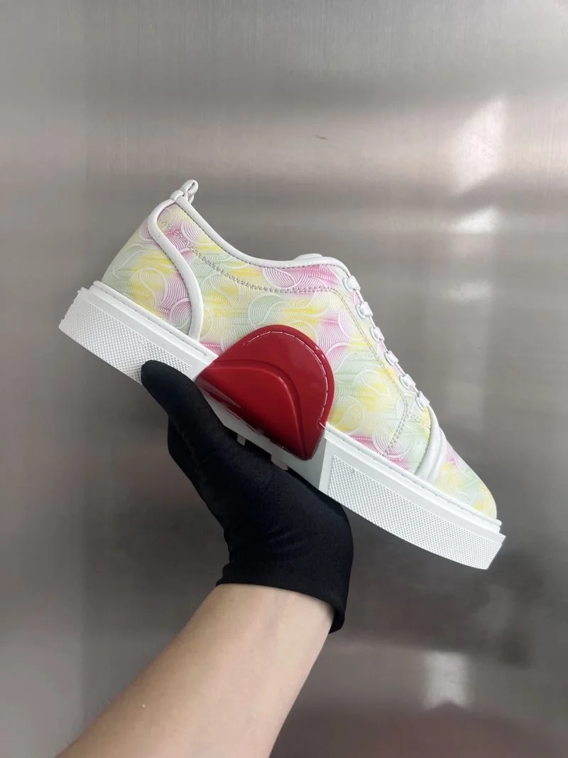 Brand-authenticated Christian Louboutin Low Shoes