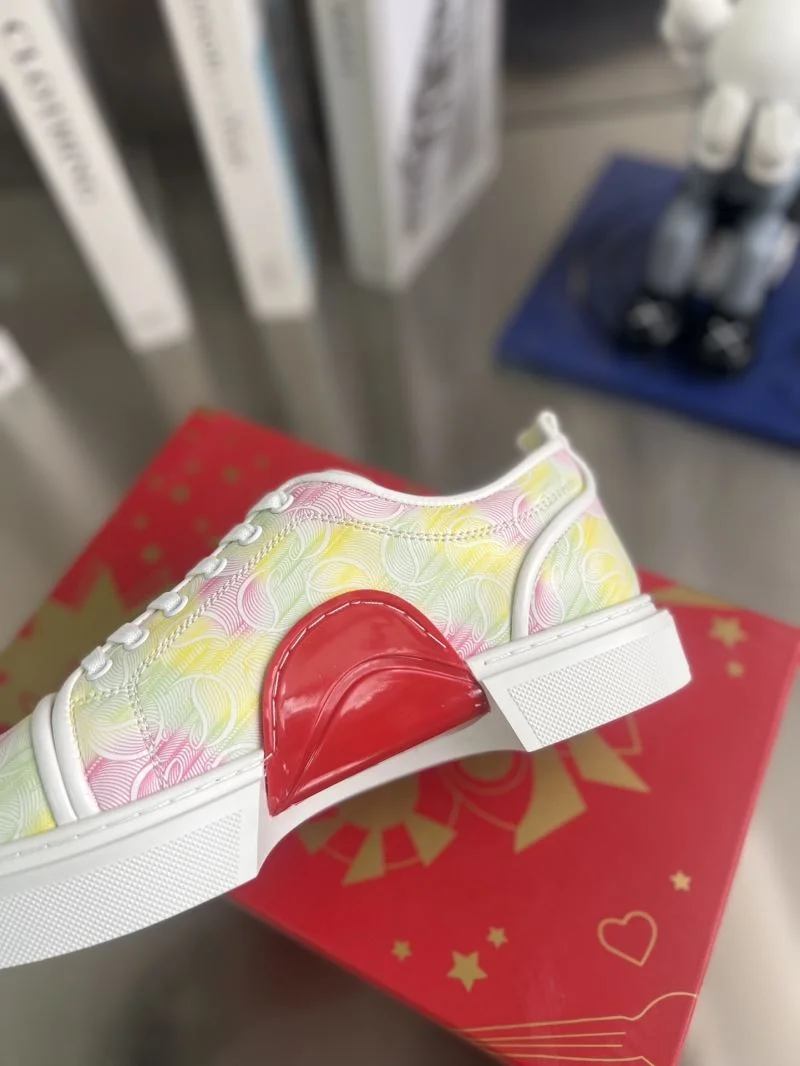 Brand-authenticated Christian Louboutin Low Shoes