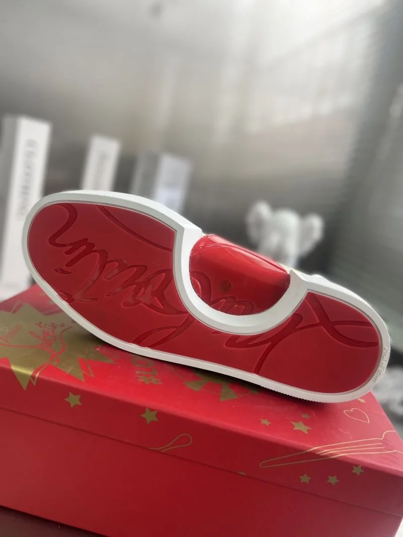 Brand-authenticated Christian Louboutin Low Shoes