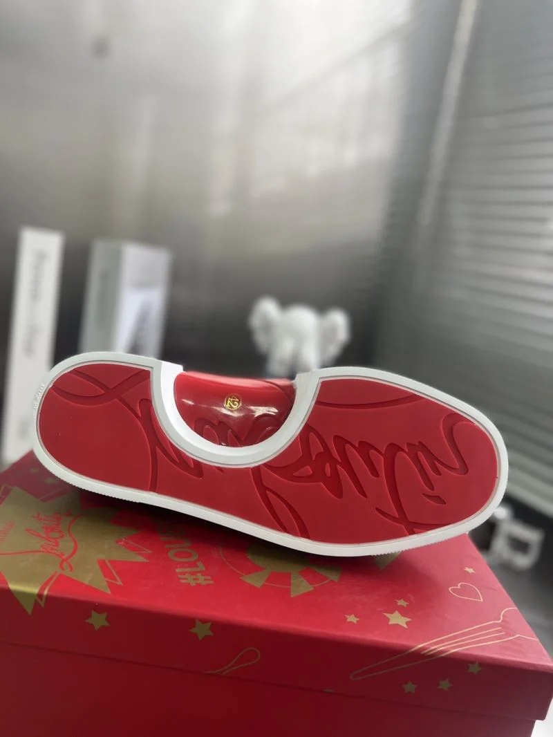 Brand-authenticated Christian Louboutin Low Shoes