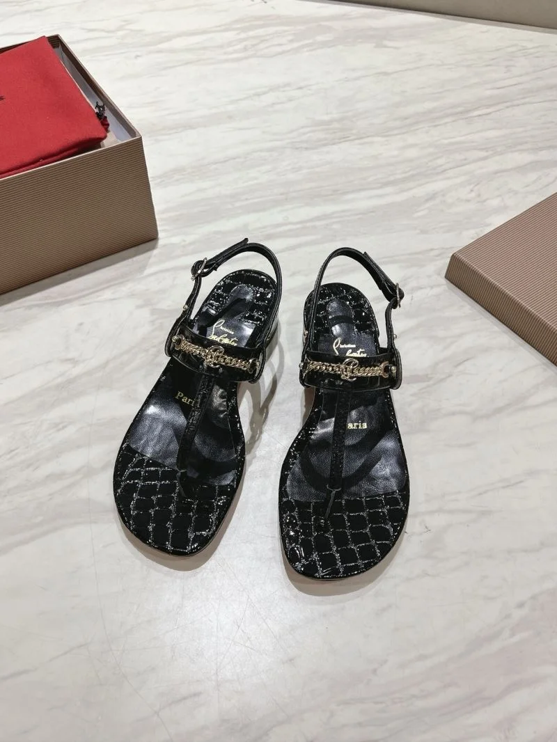 Real Christian Louboutin Sandals
