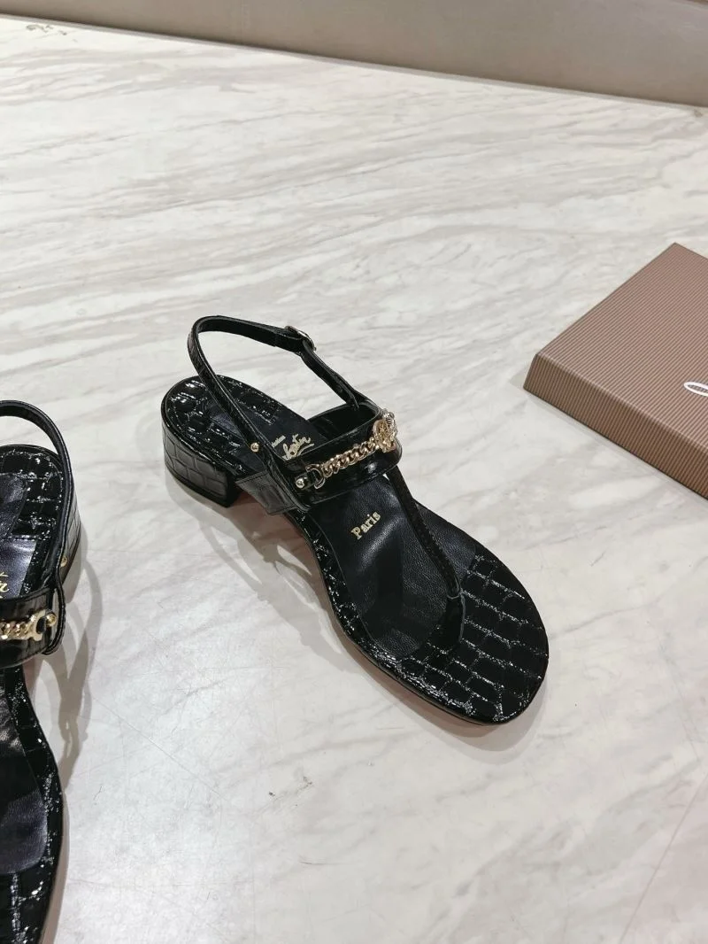 Real Christian Louboutin Sandals
