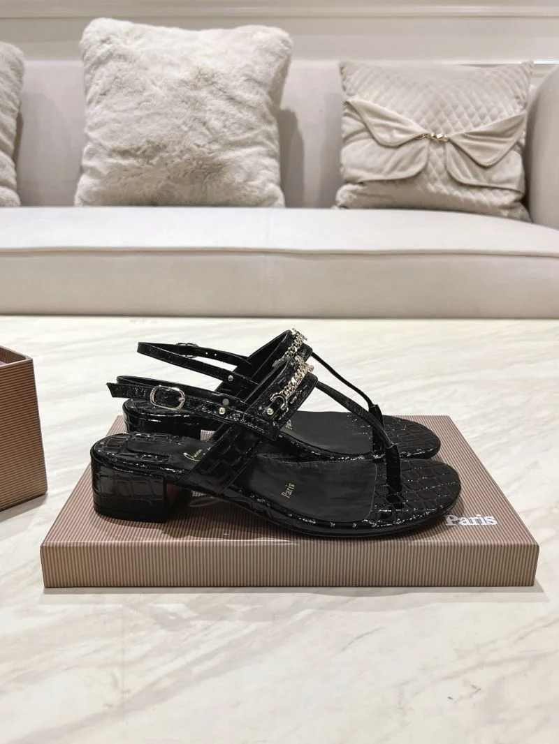 Real Christian Louboutin Sandals