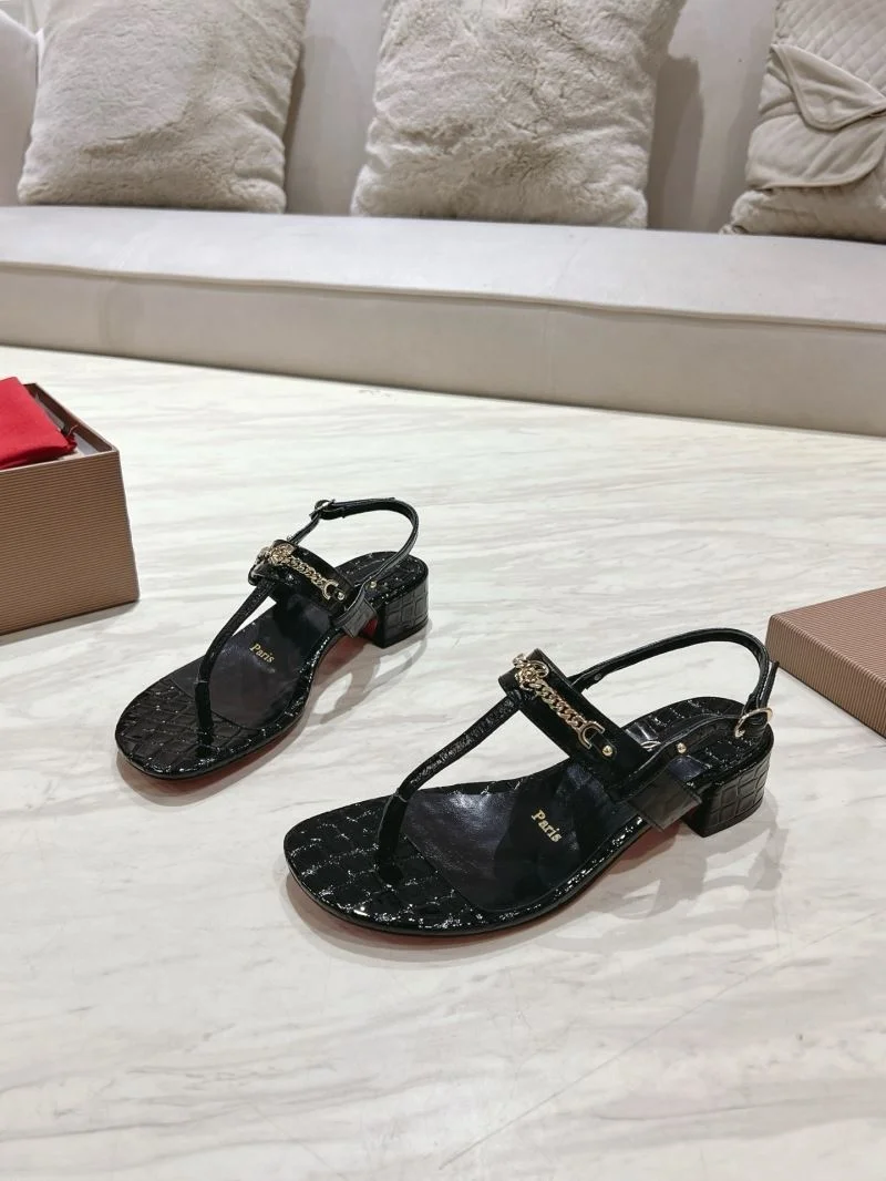 Real Christian Louboutin Sandals