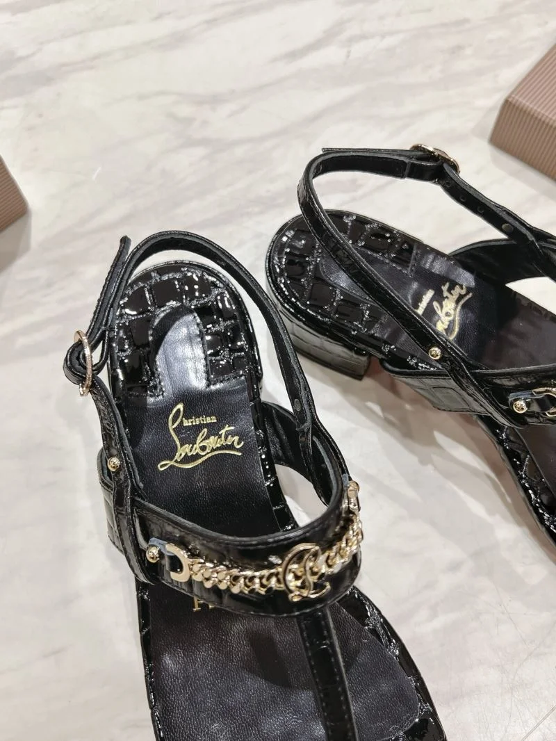 Real Christian Louboutin Sandals