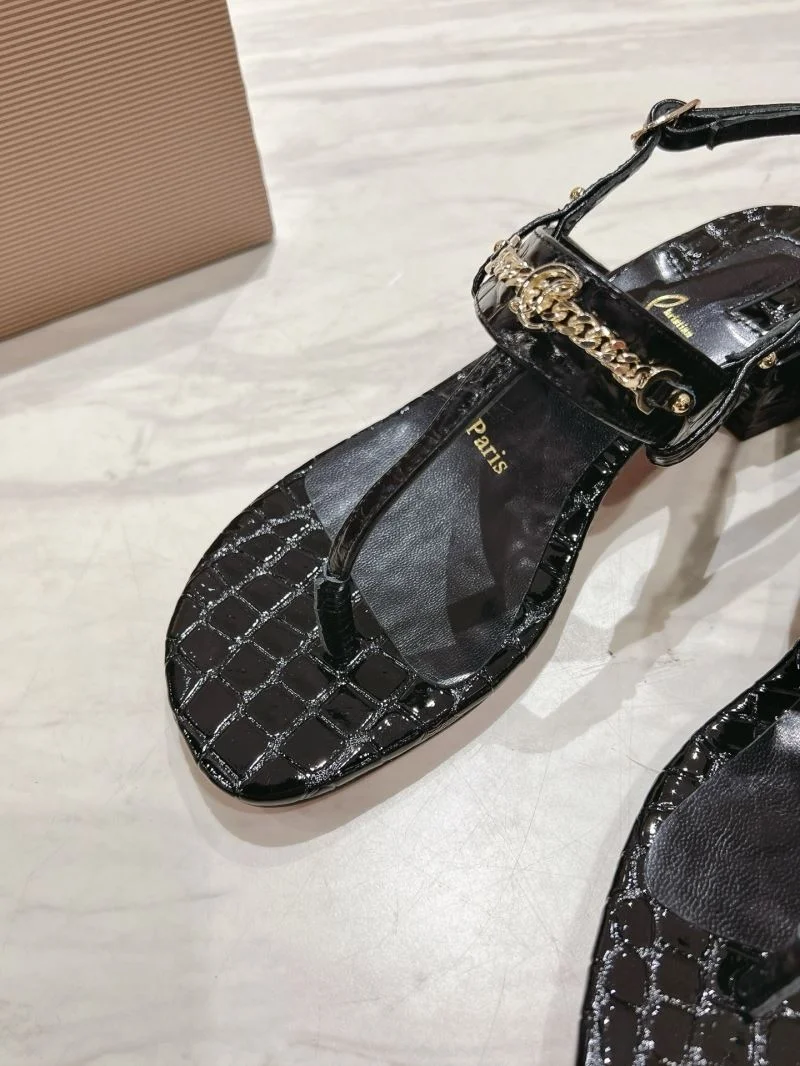Real Christian Louboutin Sandals