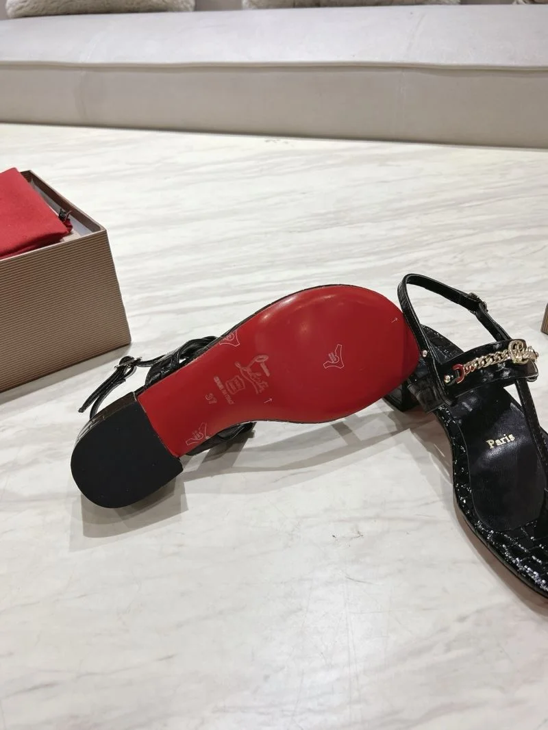 Real Christian Louboutin Sandals