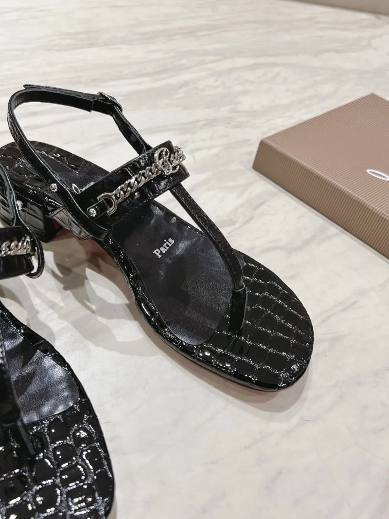 High accuracy Christian Louboutin Sandals