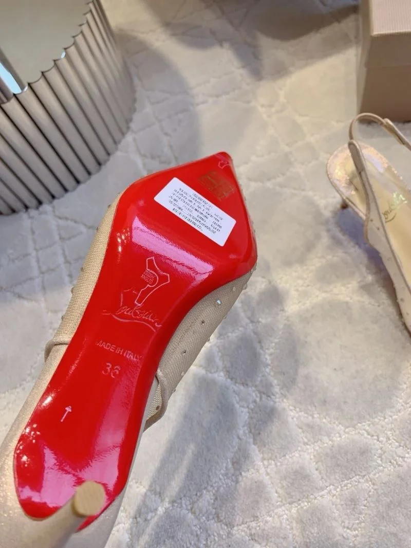 Brand-authenticated Christian Louboutin Sandals