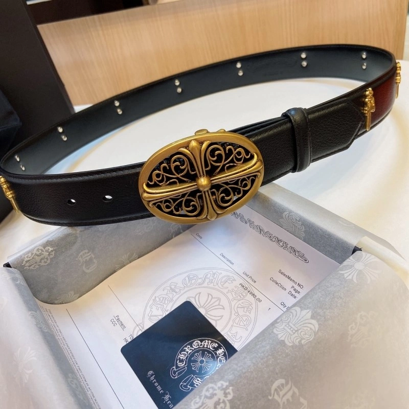 Brand-authenticated Chrome Heart Belts