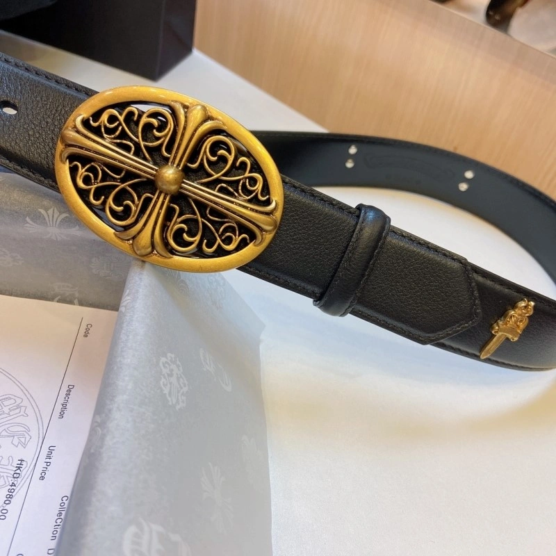 Brand-authenticated Chrome Heart Belts