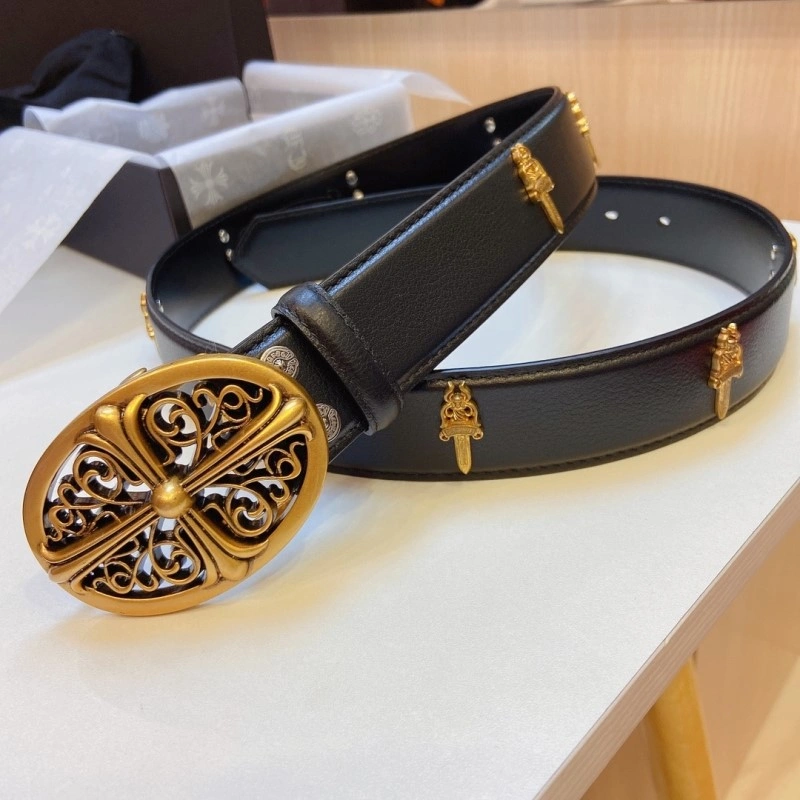 Brand-authenticated Chrome Heart Belts