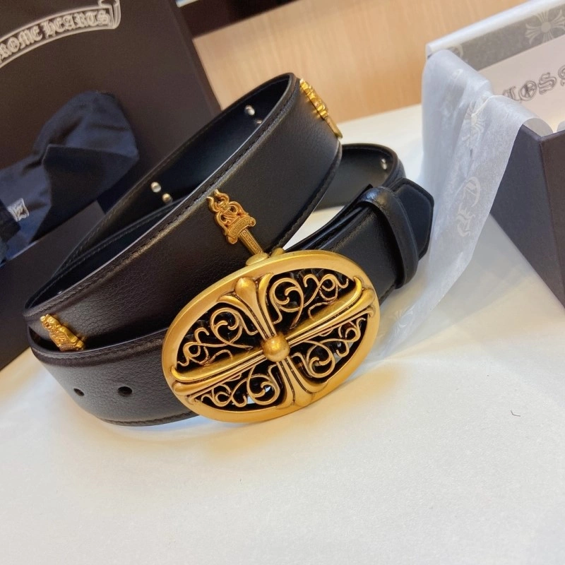 Brand-authenticated Chrome Heart Belts