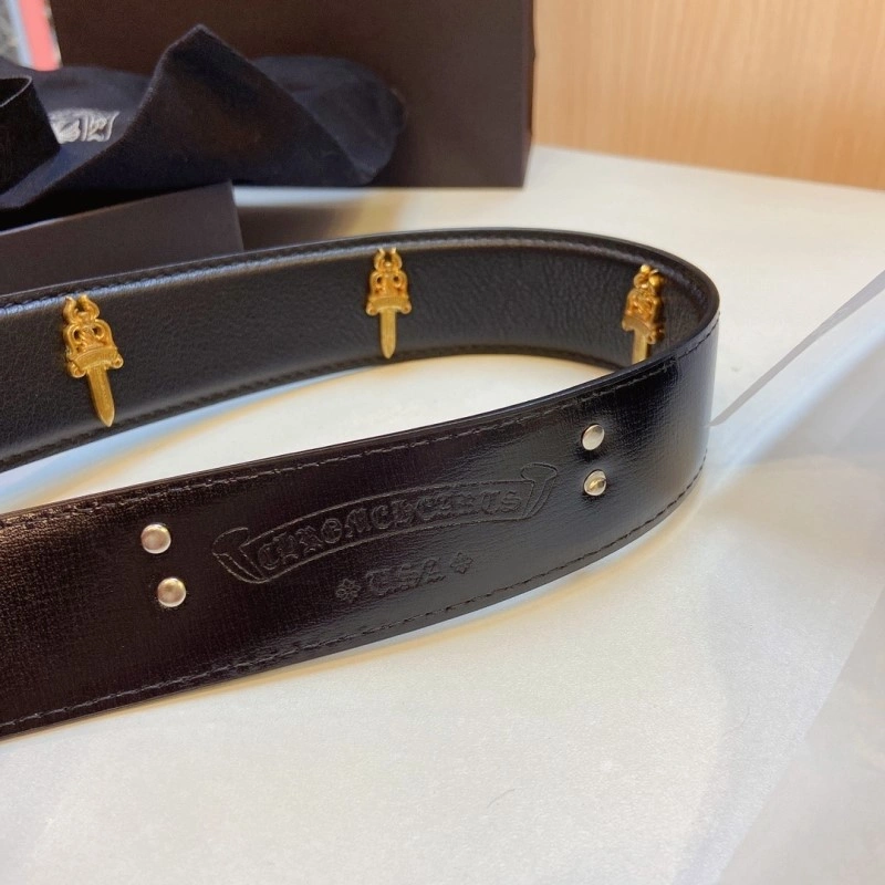 Brand-authenticated Chrome Heart Belts