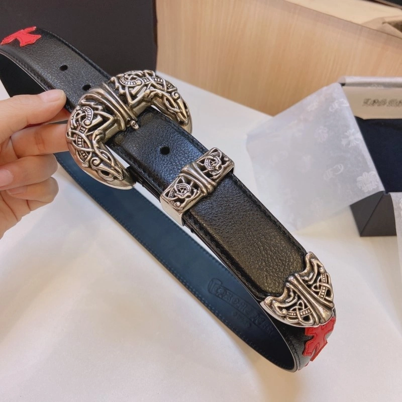 Mirror quality Chrome Heart Belts