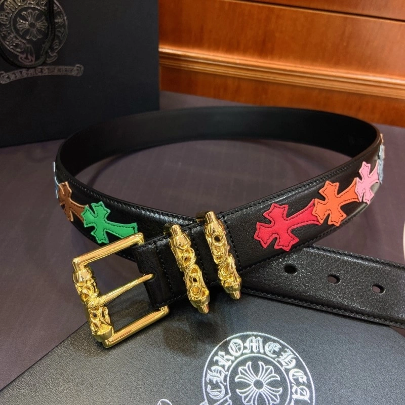 Mirror quality Chrome Heart Belts