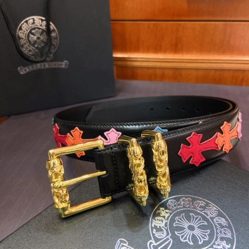Mirror quality Chrome Heart Belts