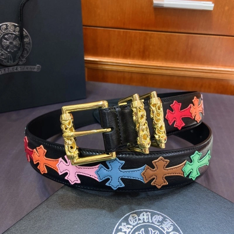 Mirror quality Chrome Heart Belts