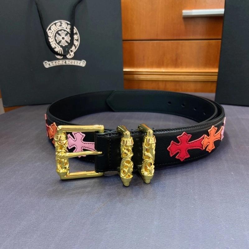 Mirror quality Chrome Heart Belts