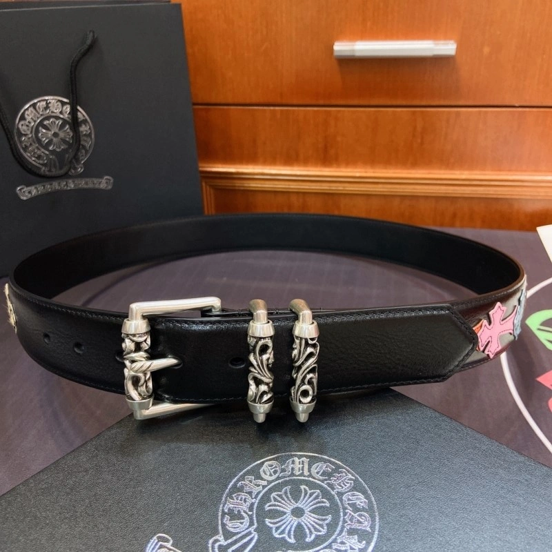 Mirror quality Chrome Heart Belts