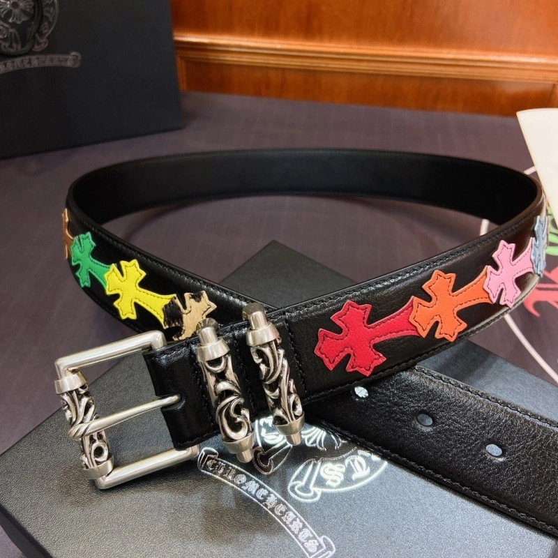 Mirror quality Chrome Heart Belts