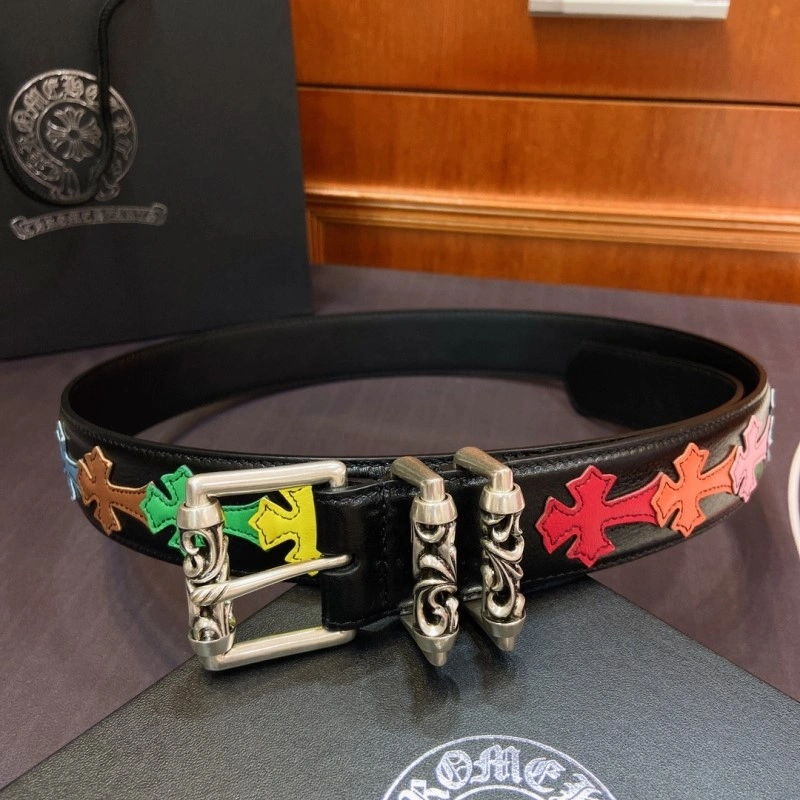 Mirror quality Chrome Heart Belts