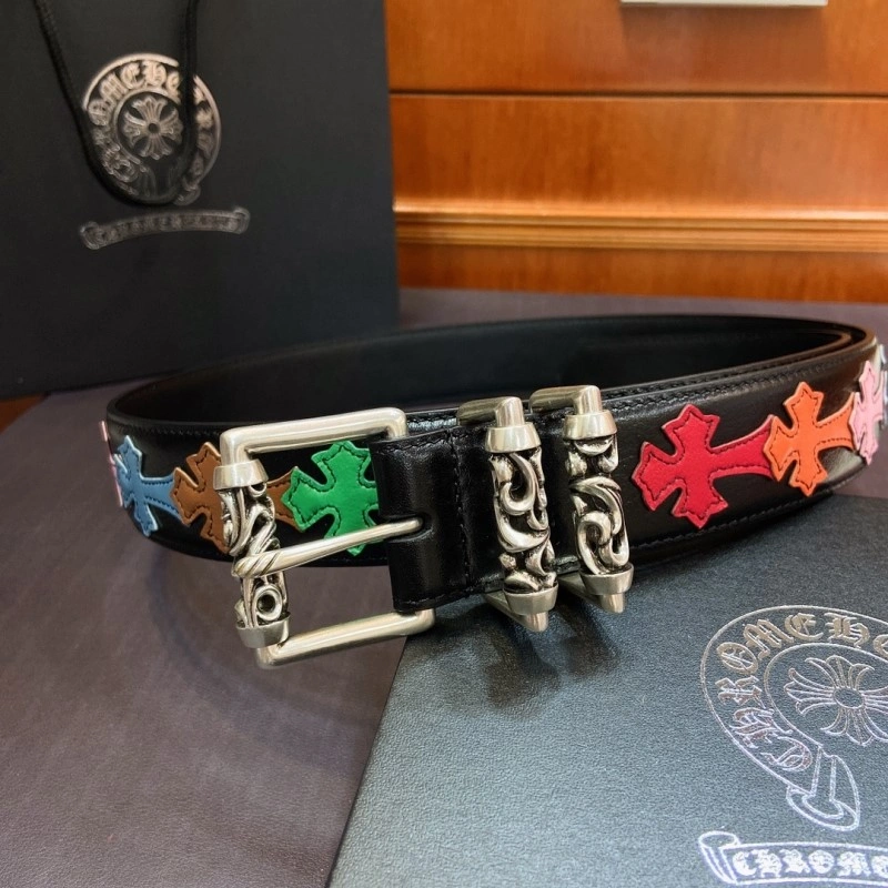 Mirror quality Chrome Heart Belts