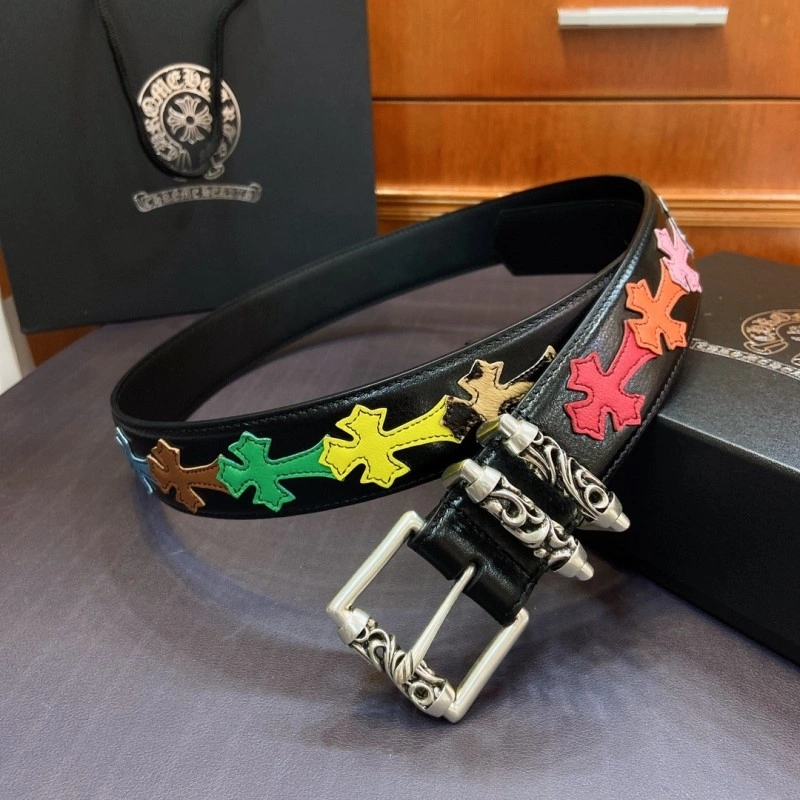 Mirror quality Chrome Heart Belts