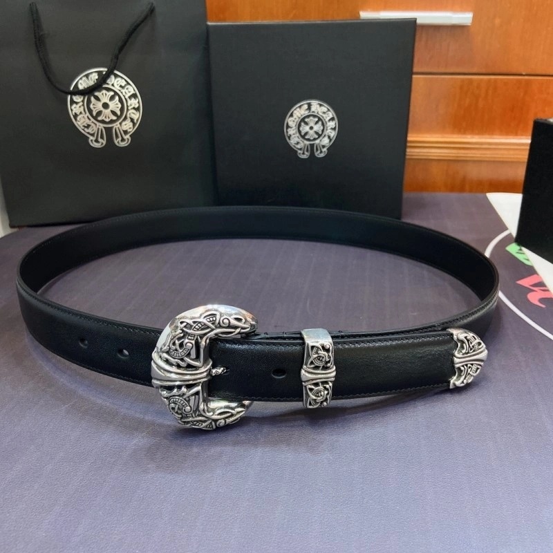 Brand-authenticated Chrome Heart Belts
