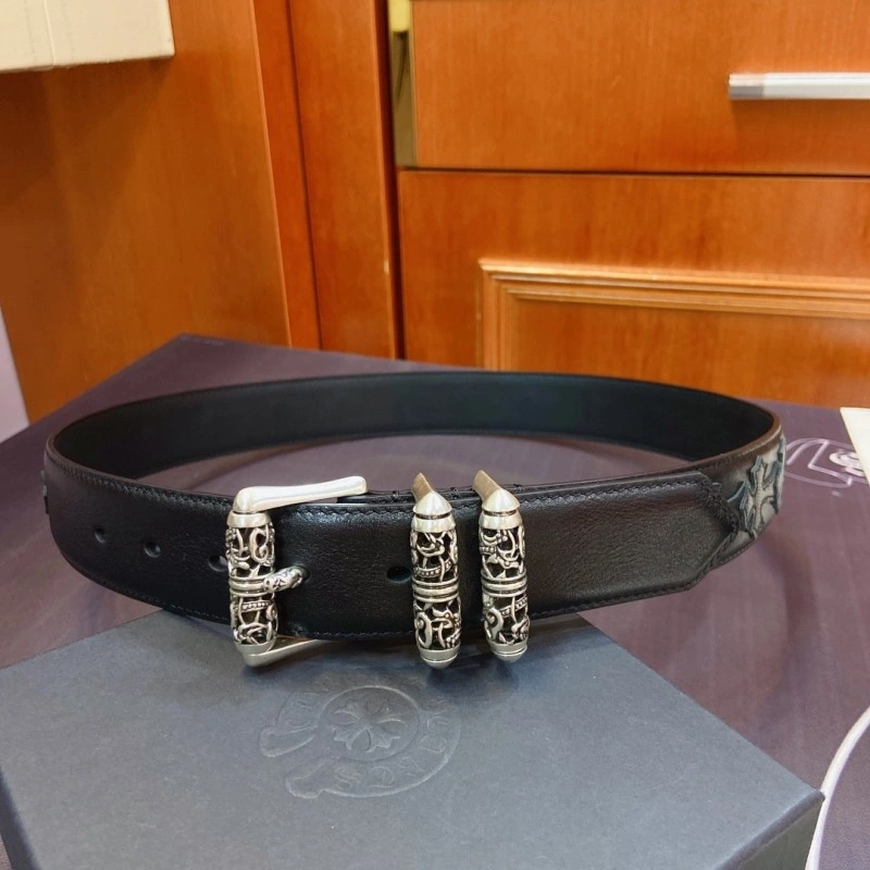Brand-authenticated Chrome Heart Belts