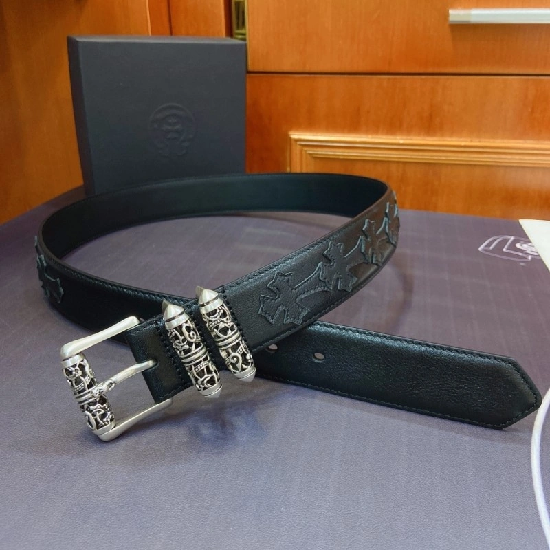 Brand-authenticated Chrome Heart Belts