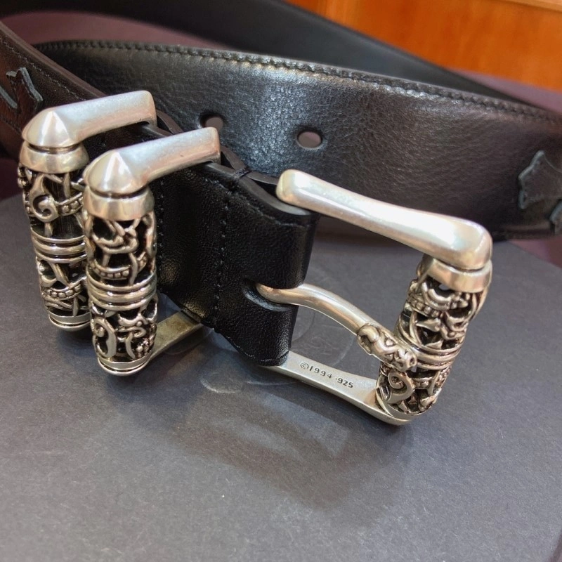 Brand-authenticated Chrome Heart Belts