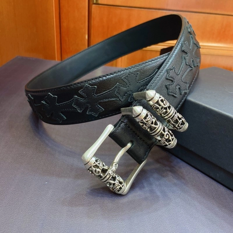 Brand-authenticated Chrome Heart Belts