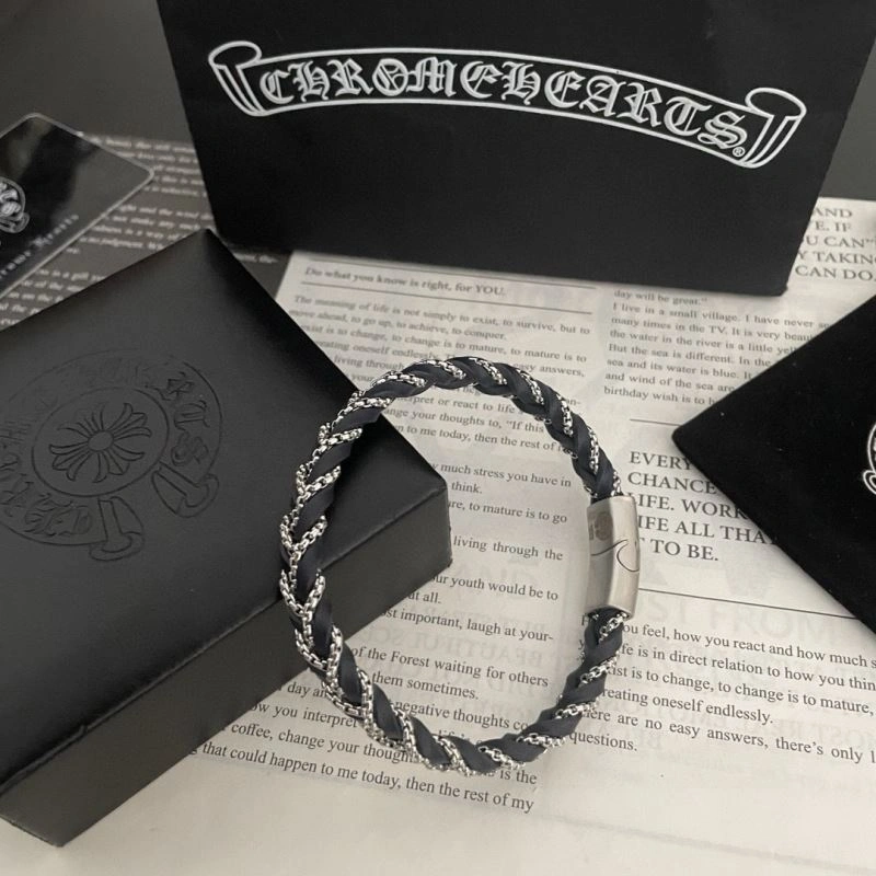 Indistinguishable Chrome Hearts Bracelets
