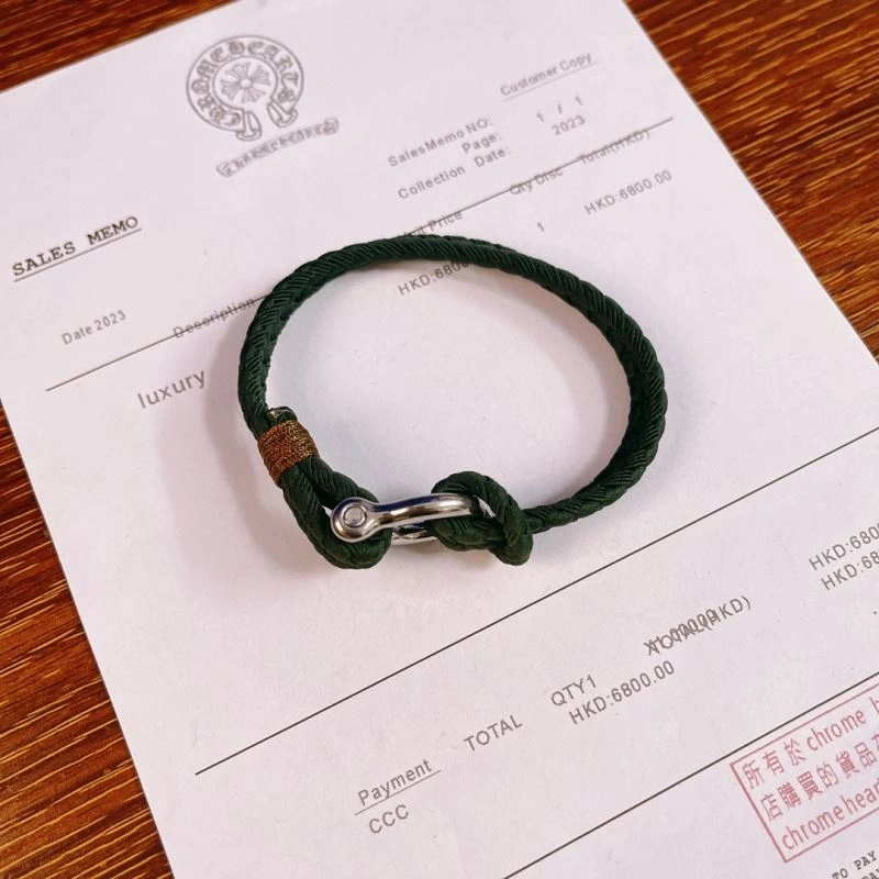 Brand-authenticated Chrome Hearts Bracelets