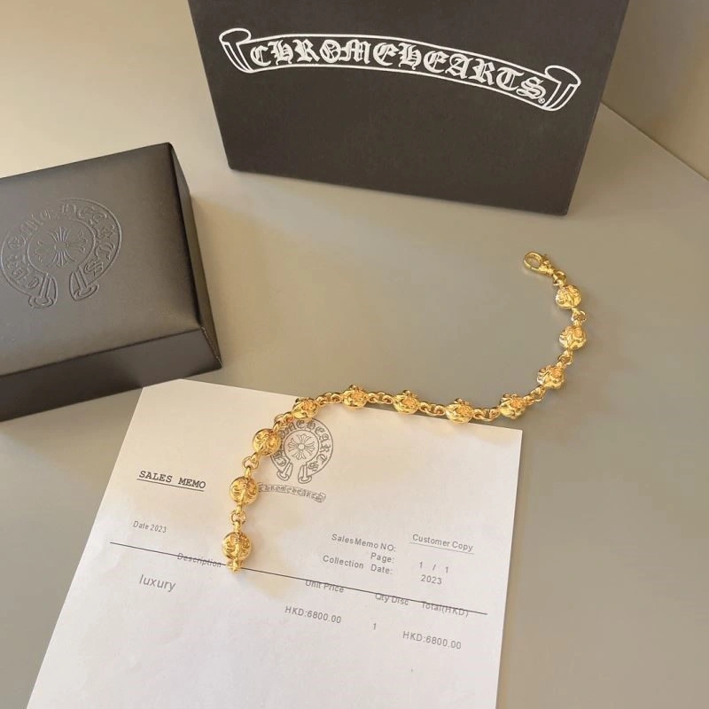 Indistinguishable Chrome Hearts Bracelets