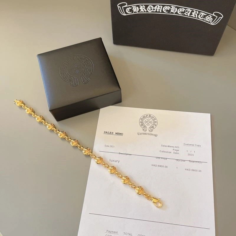 Indistinguishable Chrome Hearts Bracelets