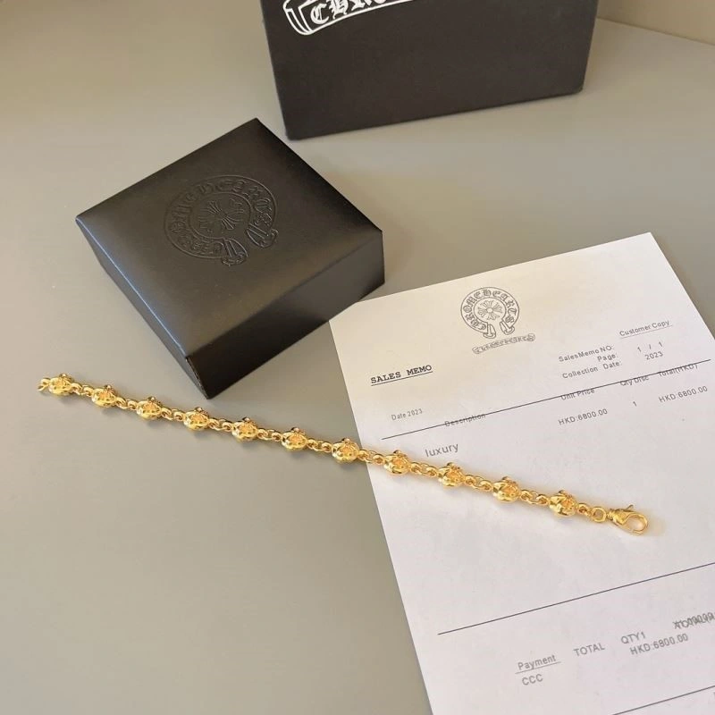 Indistinguishable Chrome Hearts Bracelets
