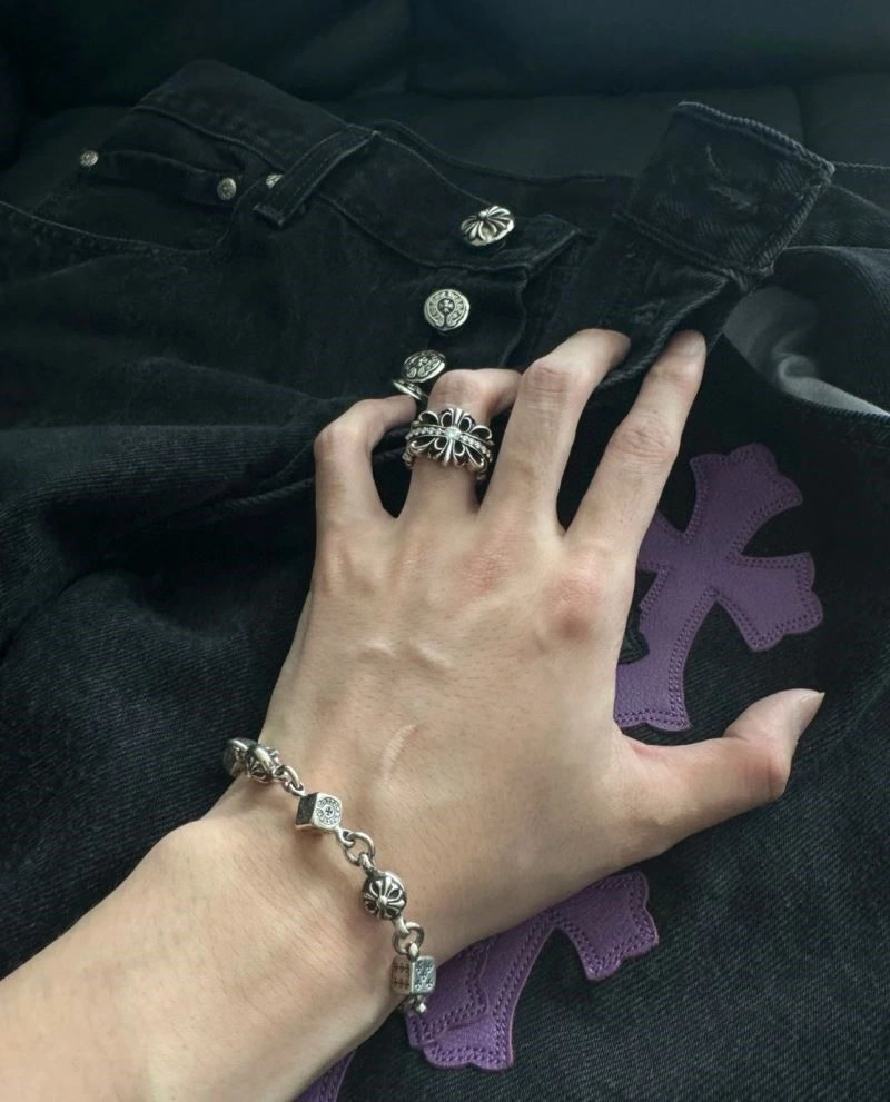 Brand-authenticated Chrome Hearts Bracelets