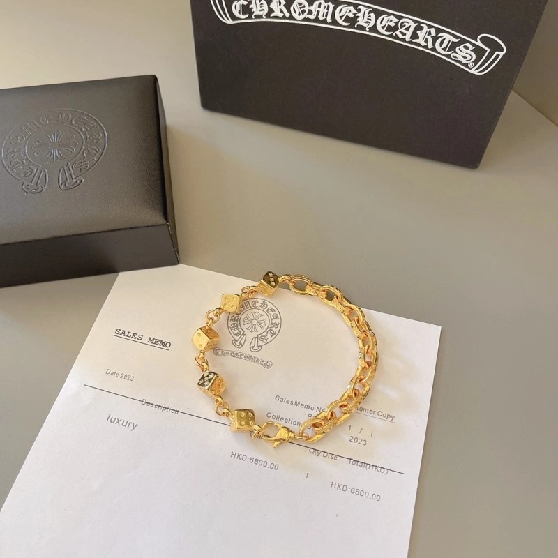 Indistinguishable Chrome Hearts Bracelets