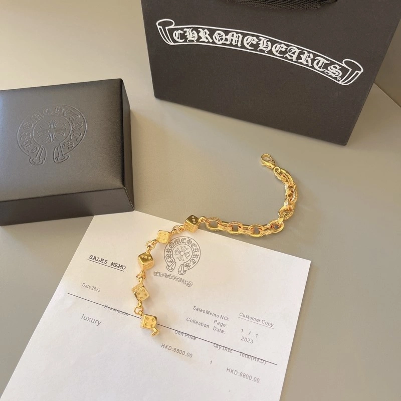 Indistinguishable Chrome Hearts Bracelets