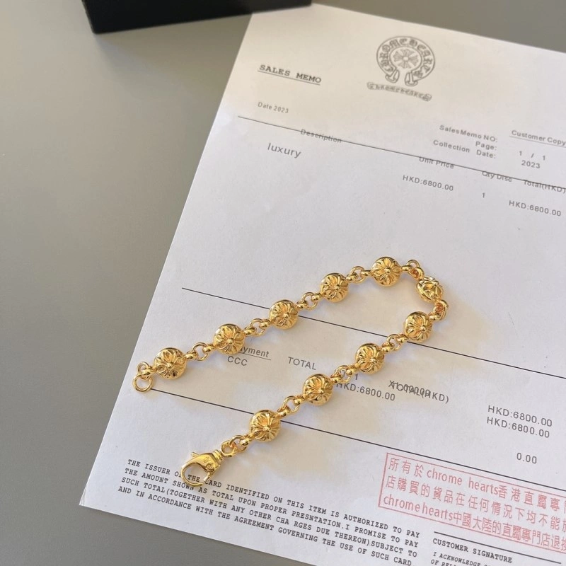 Indistinguishable Chrome Hearts Bracelets