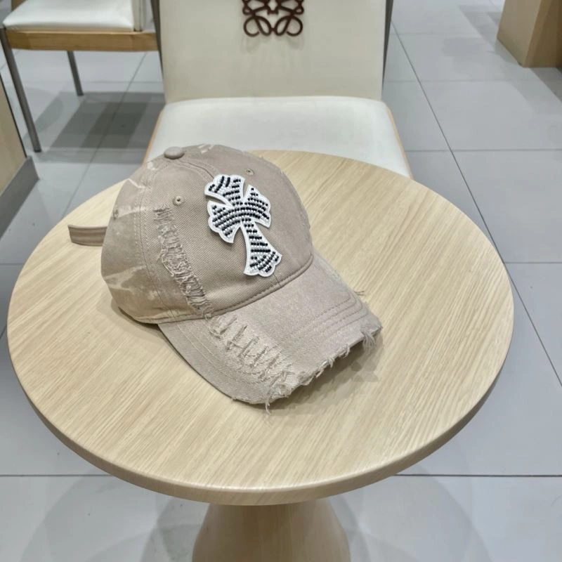 Brand-authenticated Chrome Hearts Caps